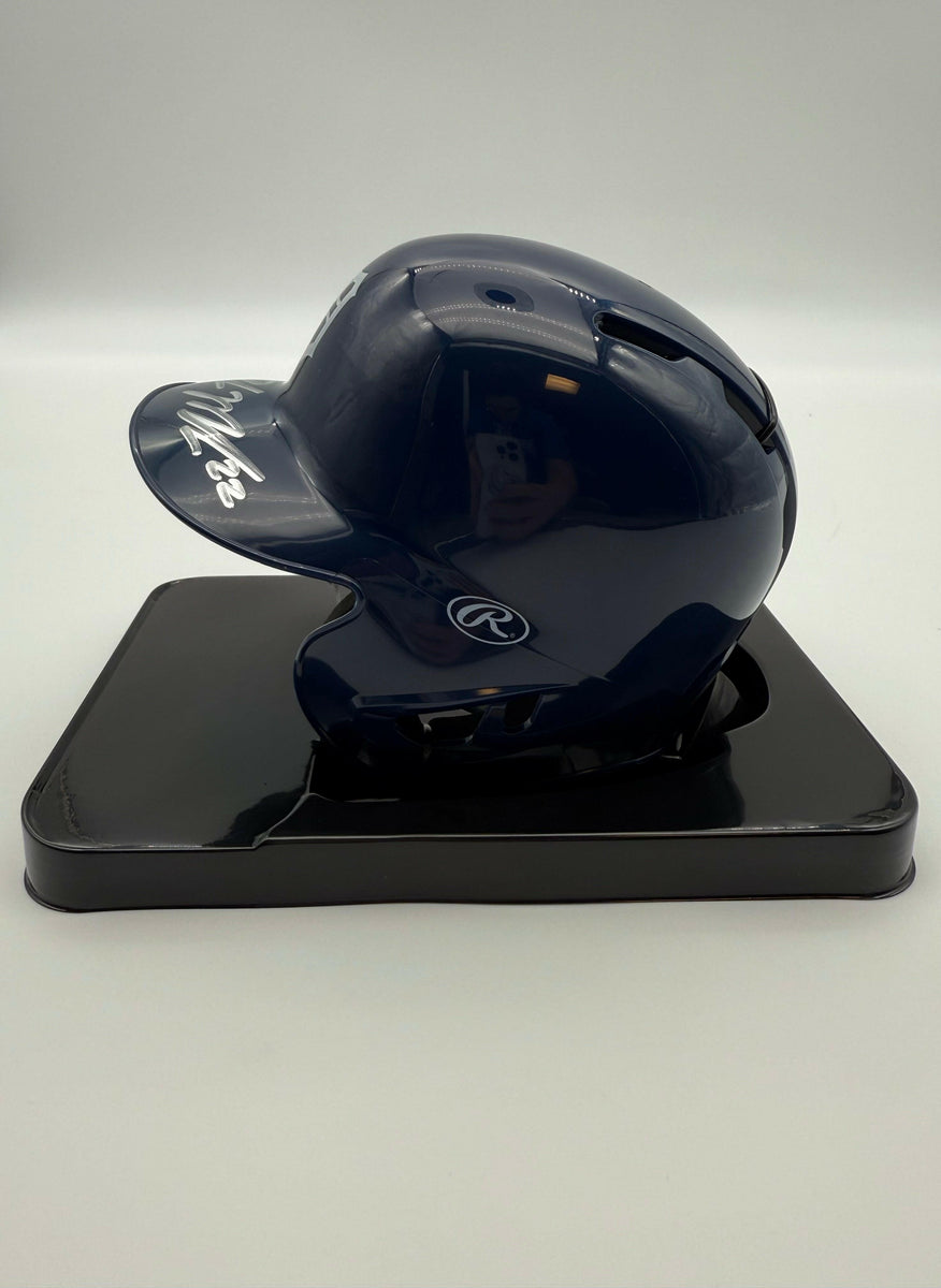 Parker Meadows Autographed Detroit Tigers Mini Baseball Helmet JSA CoA ...