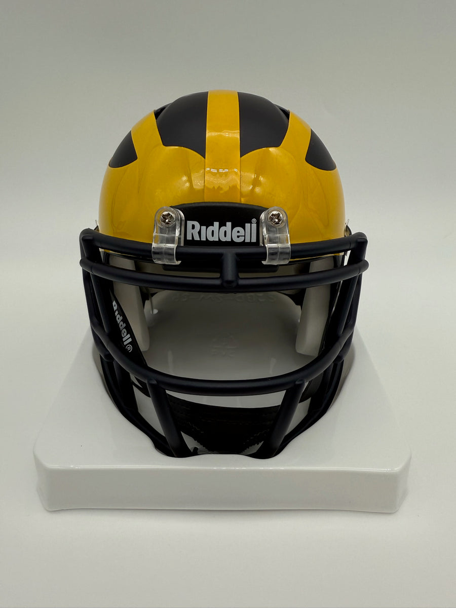 Anthony “A-Train” Thomas Autographed Michigan Wolverines Mini Football ...