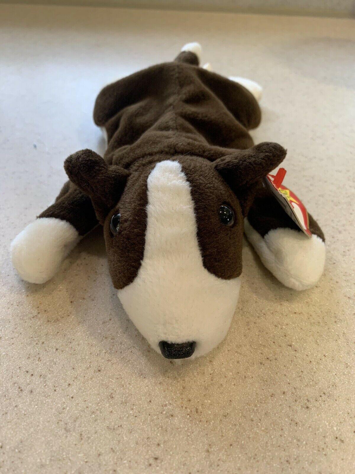 RARE VINTAGE Ty Beanie Baby Bruno 1997 With Tag Error – JMC Sports