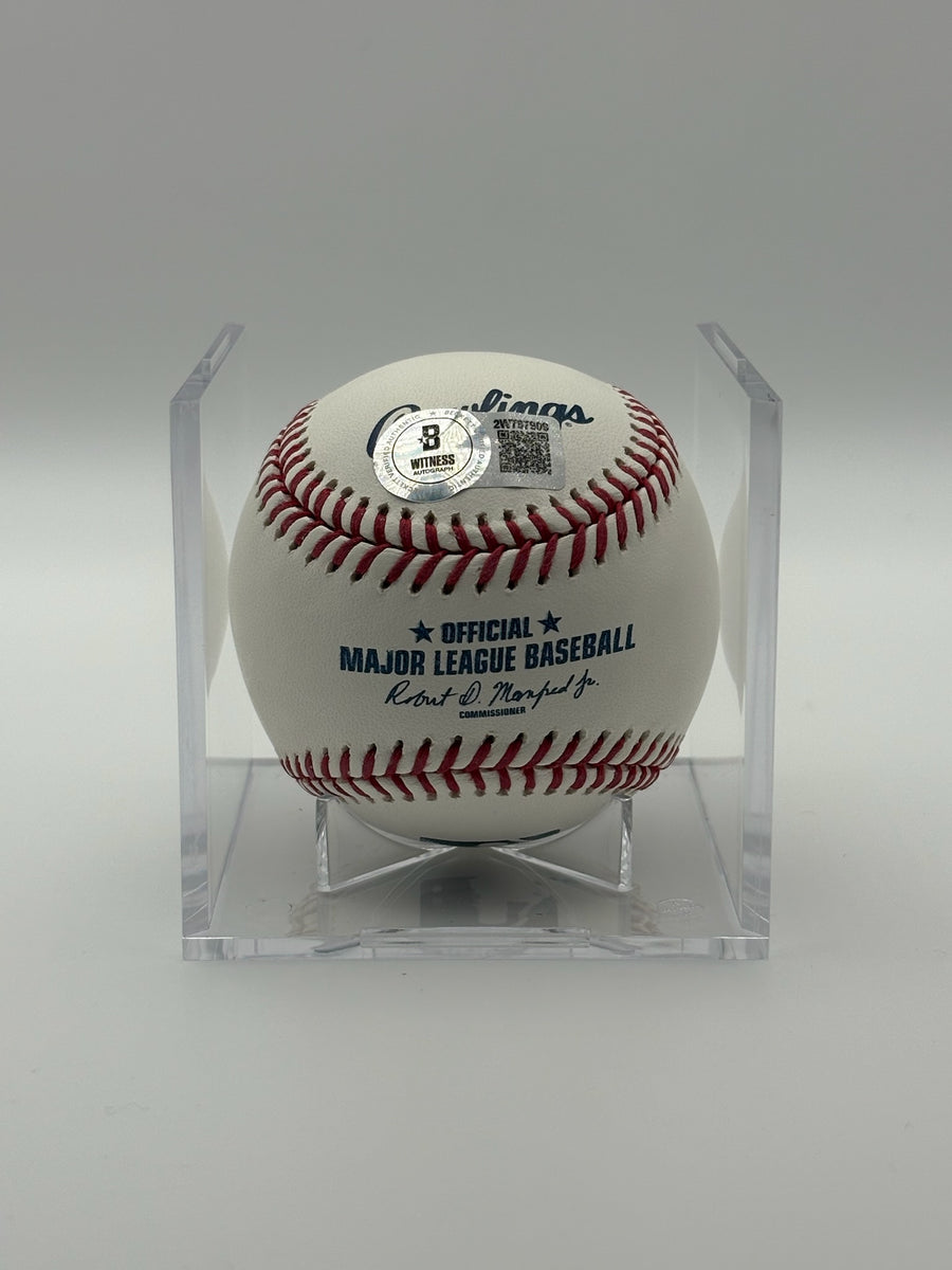 Johnny Grubb Autographed Rawlings Official Major League Baseball Becke ...