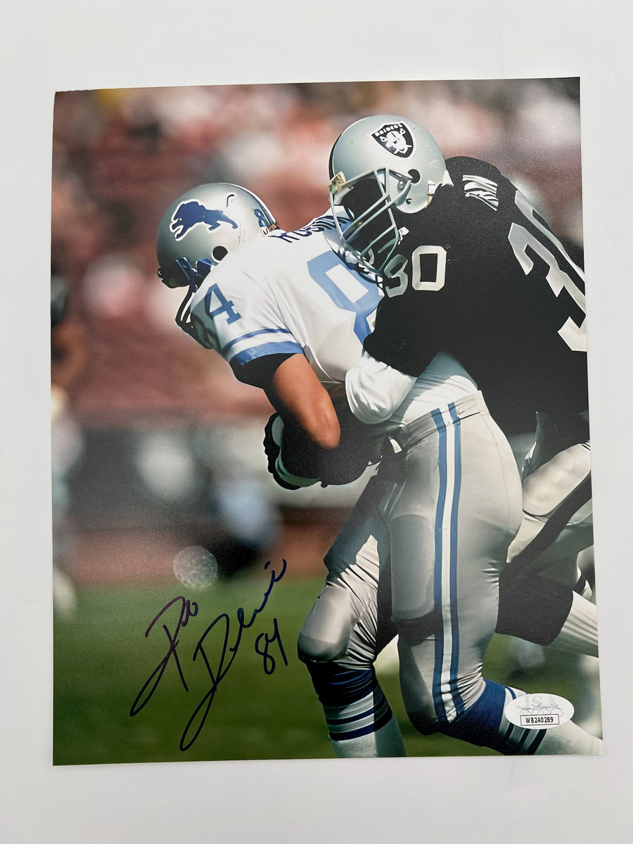 Rob Rubick Autographed 8x10 Detroit Lions Photo JSA CoA| JMC Sports
